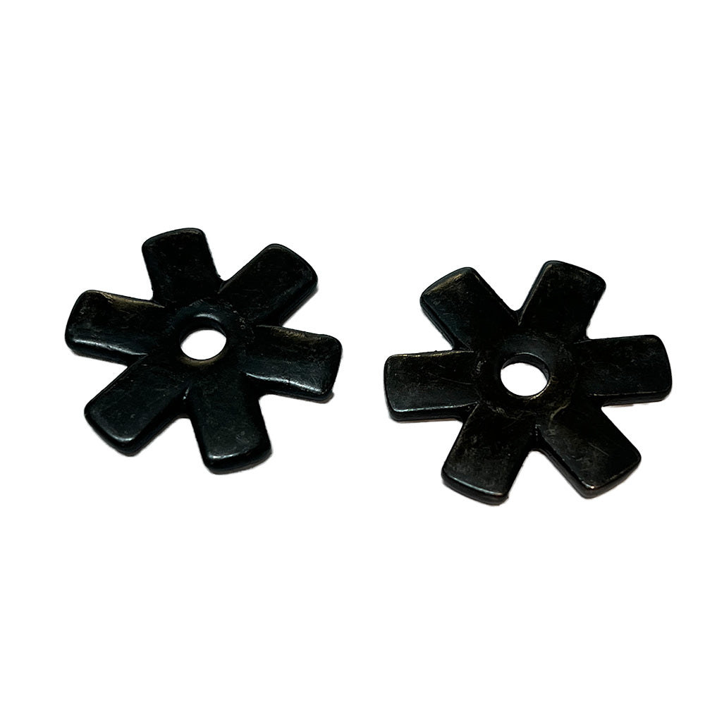 Spur Rowel 6 Point 3.5mm Thick Pair – Marsh Carney Saddlery